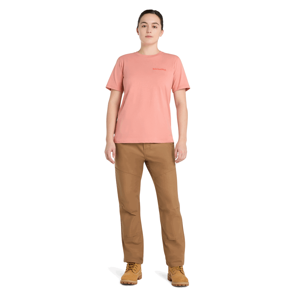 Women's Core T-Shirt - 831-Terra Cotta | Timberland PRO® TB0A6D7X – The ...