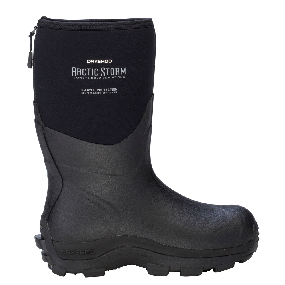Men's Arctic Storm Mid Waterproof Boot | Dryshod ARSMMBK – The Workwear ...