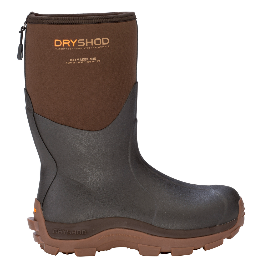 Men's Haymaker Mid Waterproof Boot | Dryshod HAYMMBR – The Workwear Store