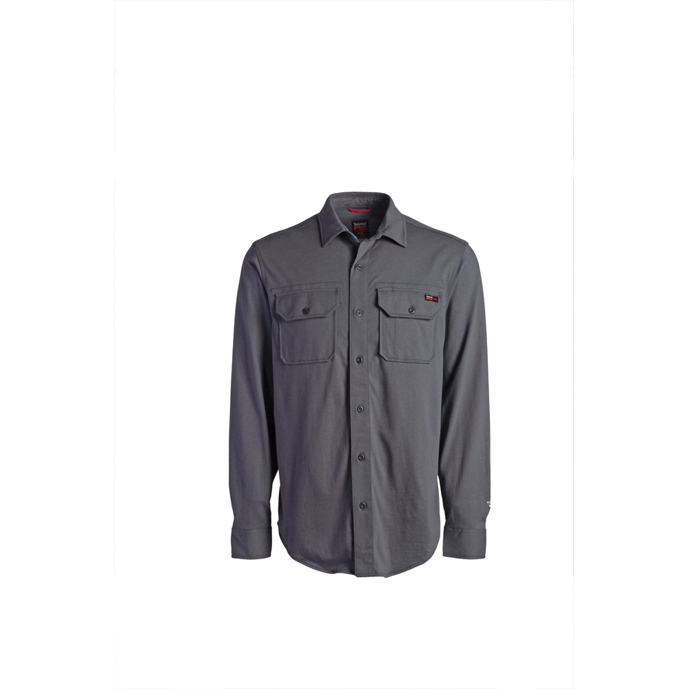 Men's Flame Resistant Button-Up Shirt | Timberland TB0A236V – The ...